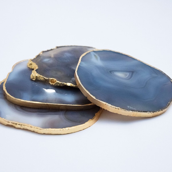 Agate Coasters - Etsy