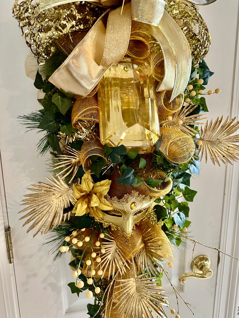 Golden Swag A Gift for 50 Years - Etsy