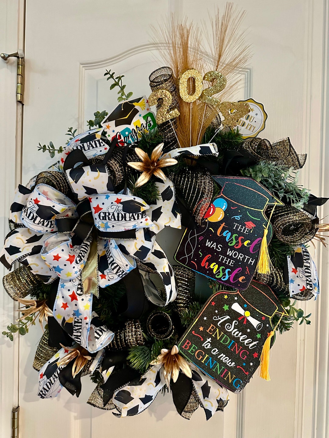 2024 Graduation Wreath - Etsy
