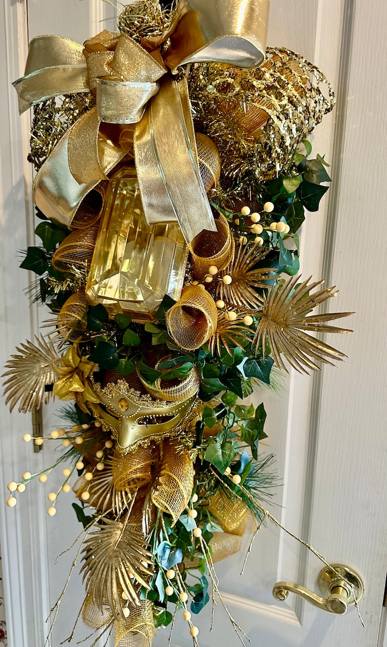 Golden Swag A Gift for 50 Years - Etsy