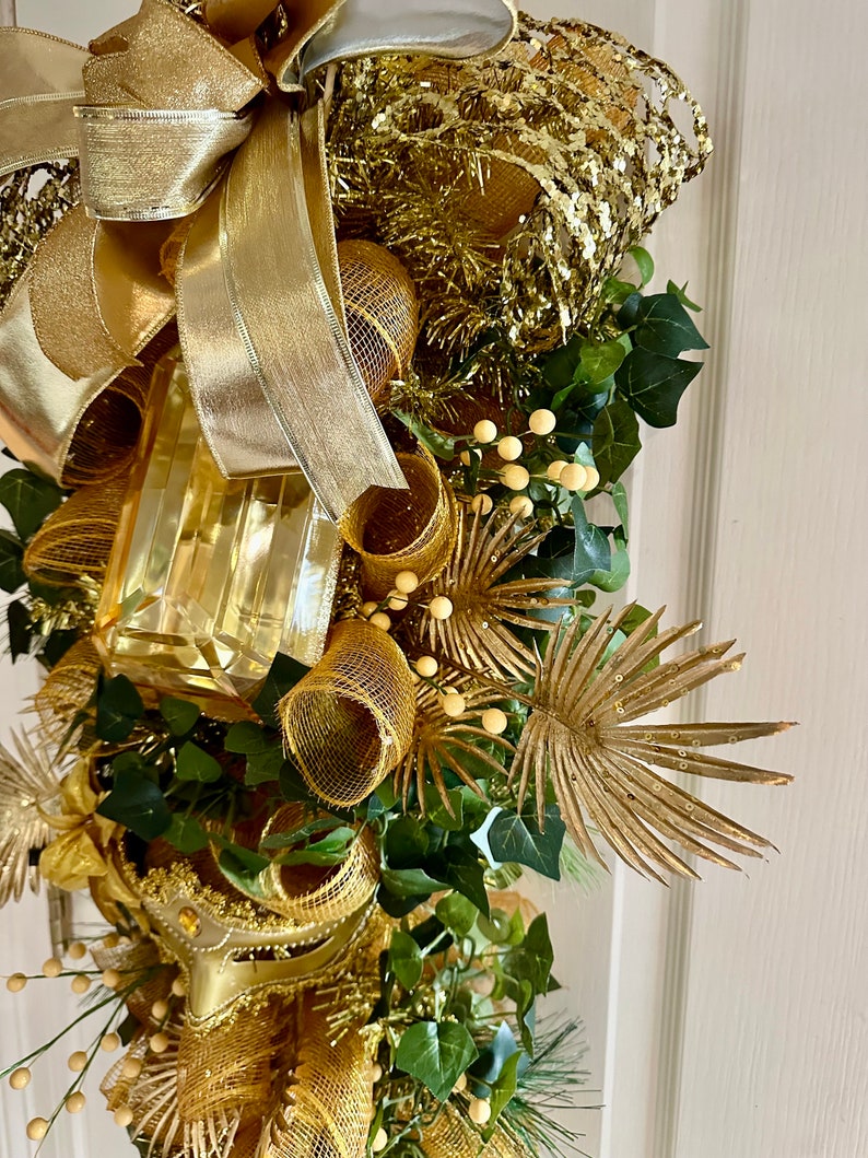 Golden Swag A Gift for 50 Years - Etsy