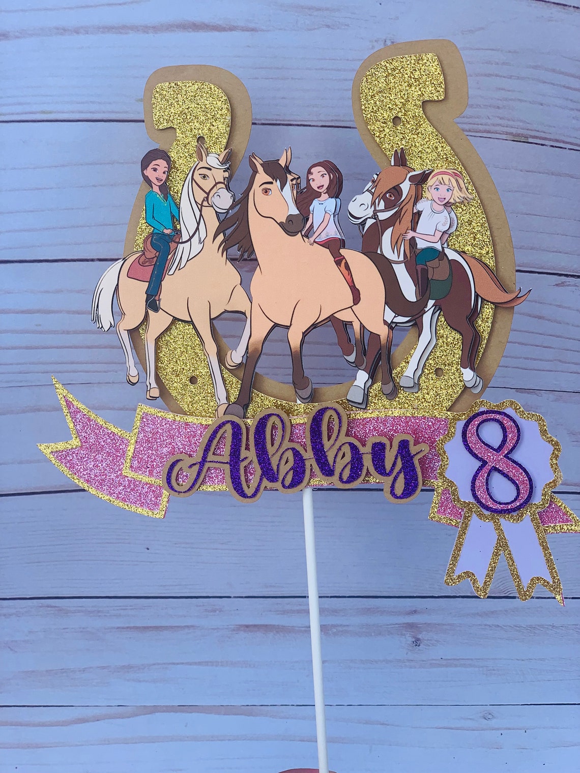 Spirit Free Riding Cake Topper/ Spirit Cake Topper/ | Etsy