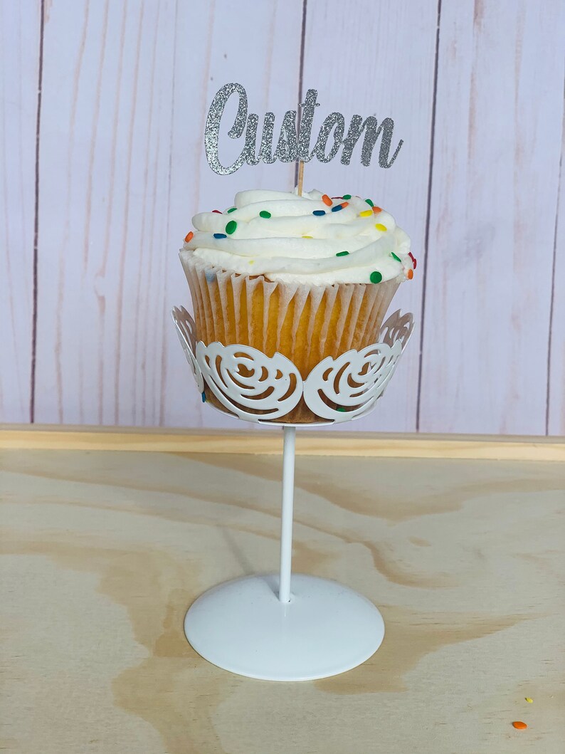 Cupcake Toppers/ Custom Cupcake Topper/ Personalized Cupcake - Etsy