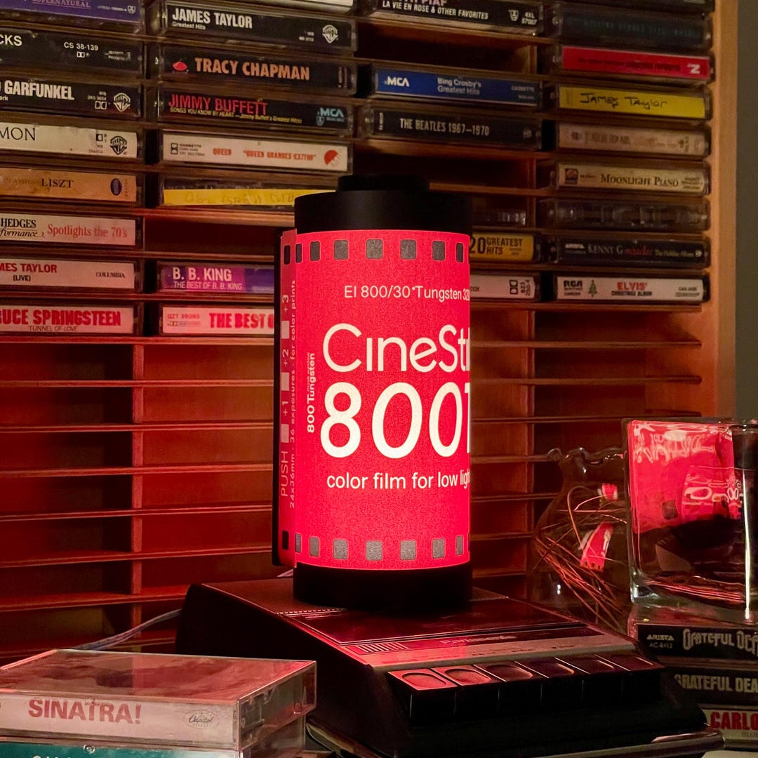 Cinestill 800T Film Lamp - Etsy