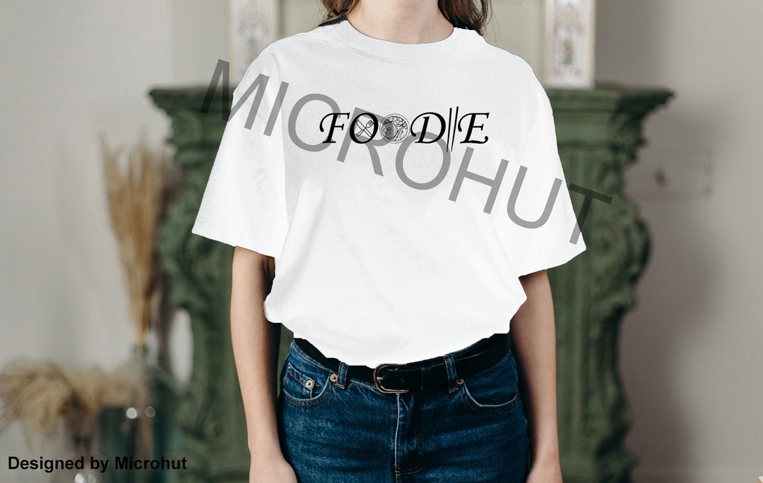 Foodie, Digital File, Digital PDF and PNG File, Digital Printing File ...