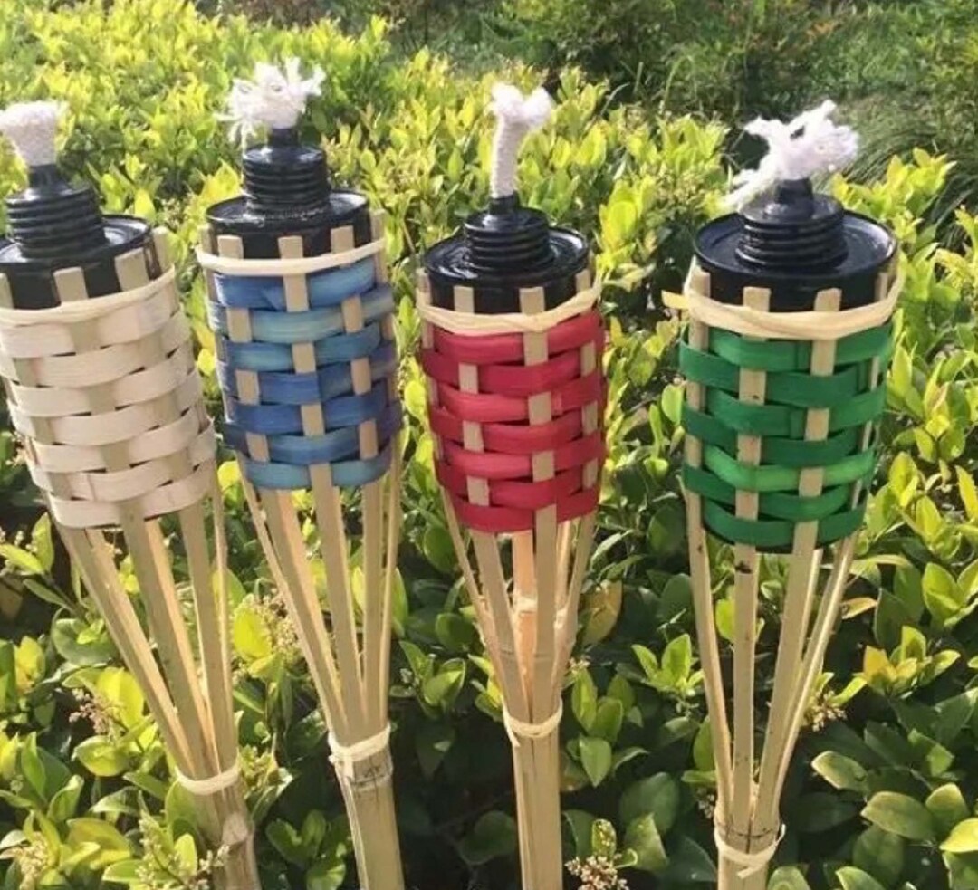 Torch Flaming Bamboo Flame Cured Bamboo Poles 3 Dia. - Etsy