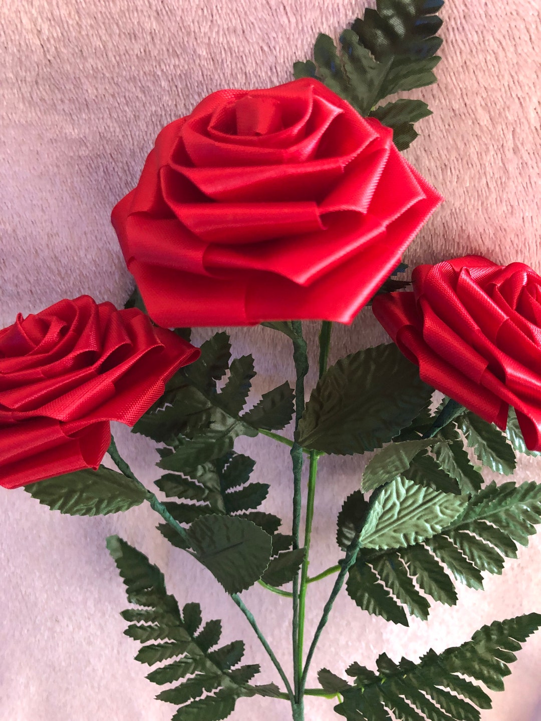 Red 3 Roses Gift Set - Etsy