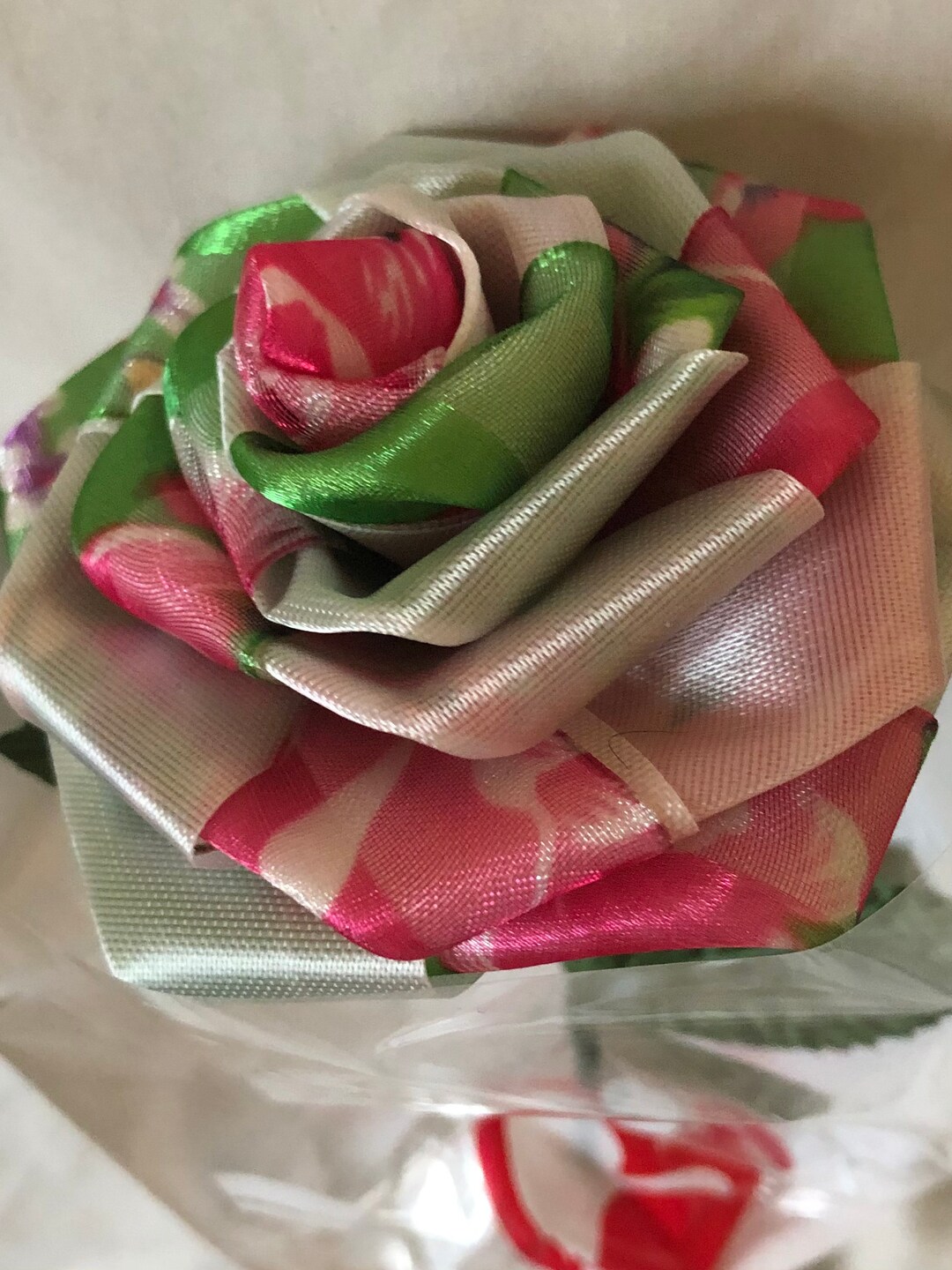 Pink Ivory Spring Single Rose - Etsy