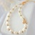 24K Gold Chain Phone Charm-heart Pearl Beaded Phone Strap-iphone ...