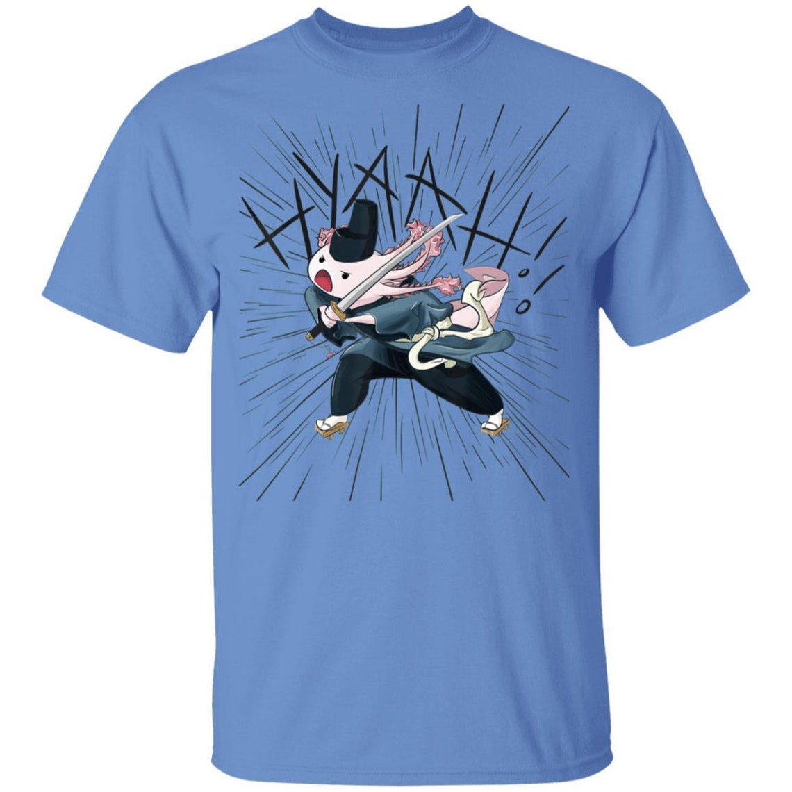 Axolotl Samurai Kid's T-shirt - Etsy