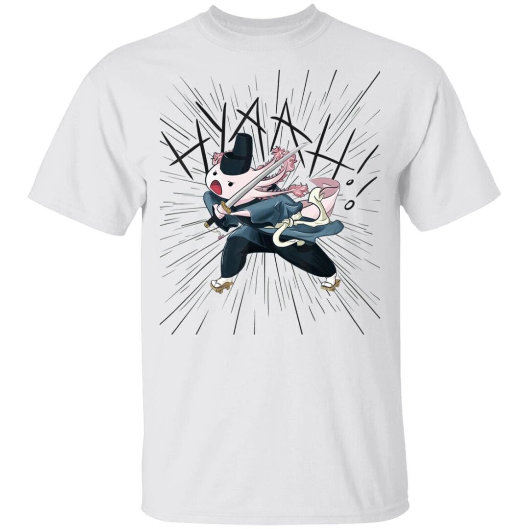 Axolotl Samurai Kid's T-shirt - Etsy