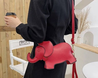 Red Elephant Bag | Etsy