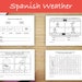 Spanish Days, Weeks, Months, and Numbers Worksheets | Downloadable ...