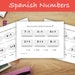 Spanish Days, Weeks, Months, and Numbers Worksheets | Downloadable ...