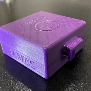 Customisable 3D Printed Stash Box With Extra Compartment - Etsy