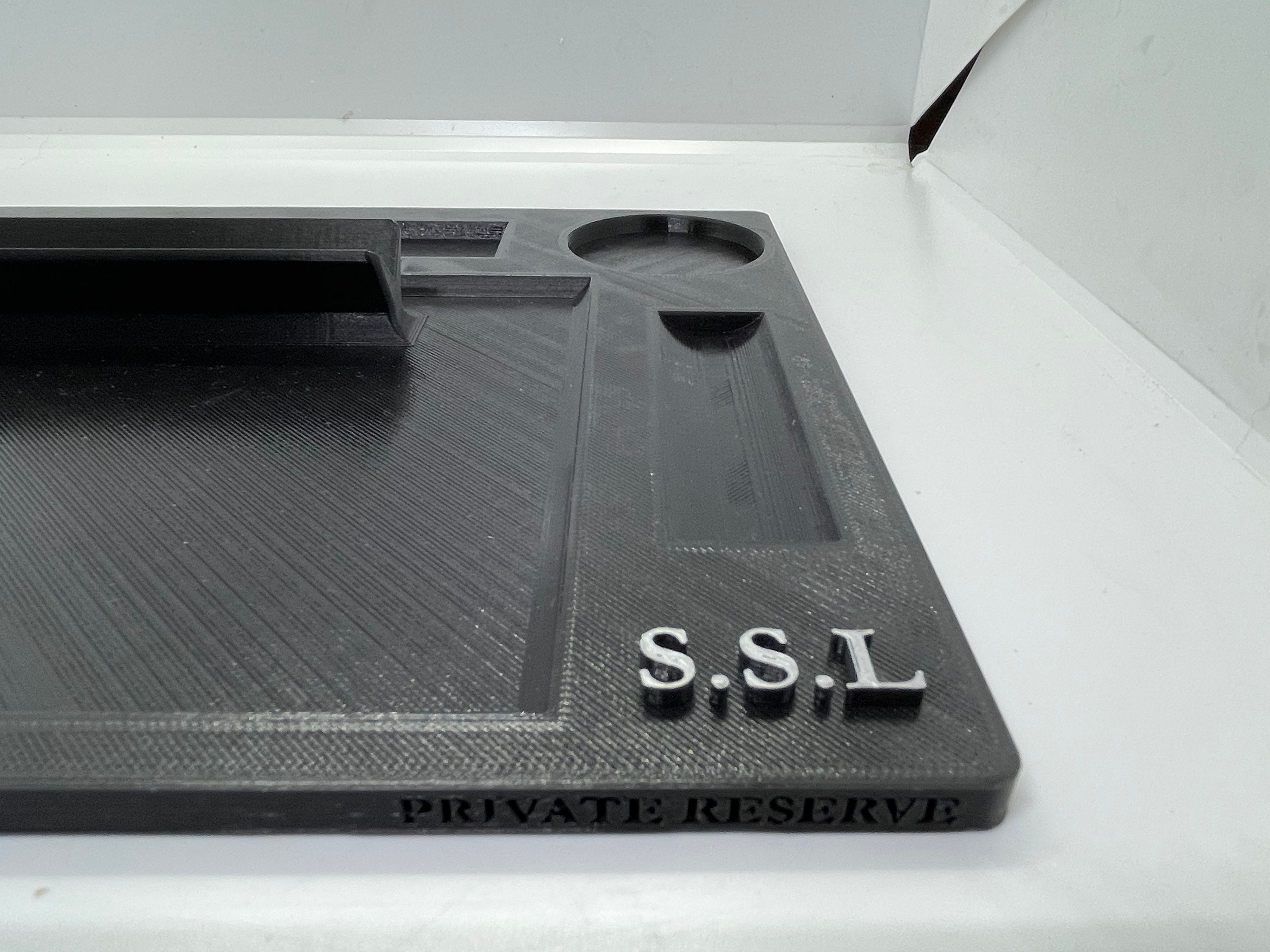 3D Printed Rolling Tray With Paper Holder and Paper Grinder - Etsy