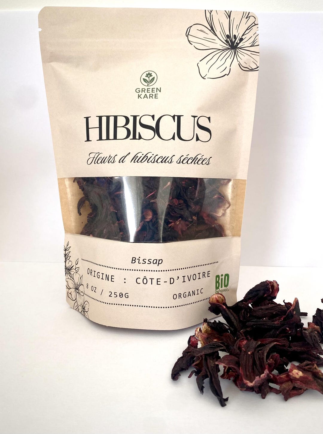 Bissap – Dried Hibiscus Flowers - Etsy