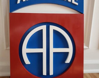 82nd Airborne Sign | Etsy