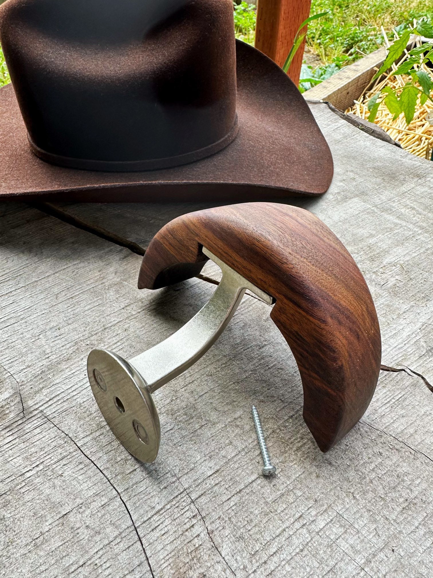 Wood Hat Rack - Etsy