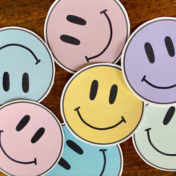 Yellow Smiley Face - Etsy