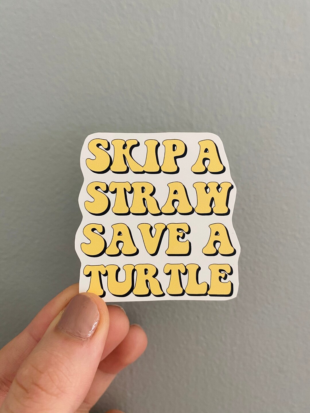 Skip a Straw, Save a Turtle || Save the Turtles || VSCO Aesthetic ...