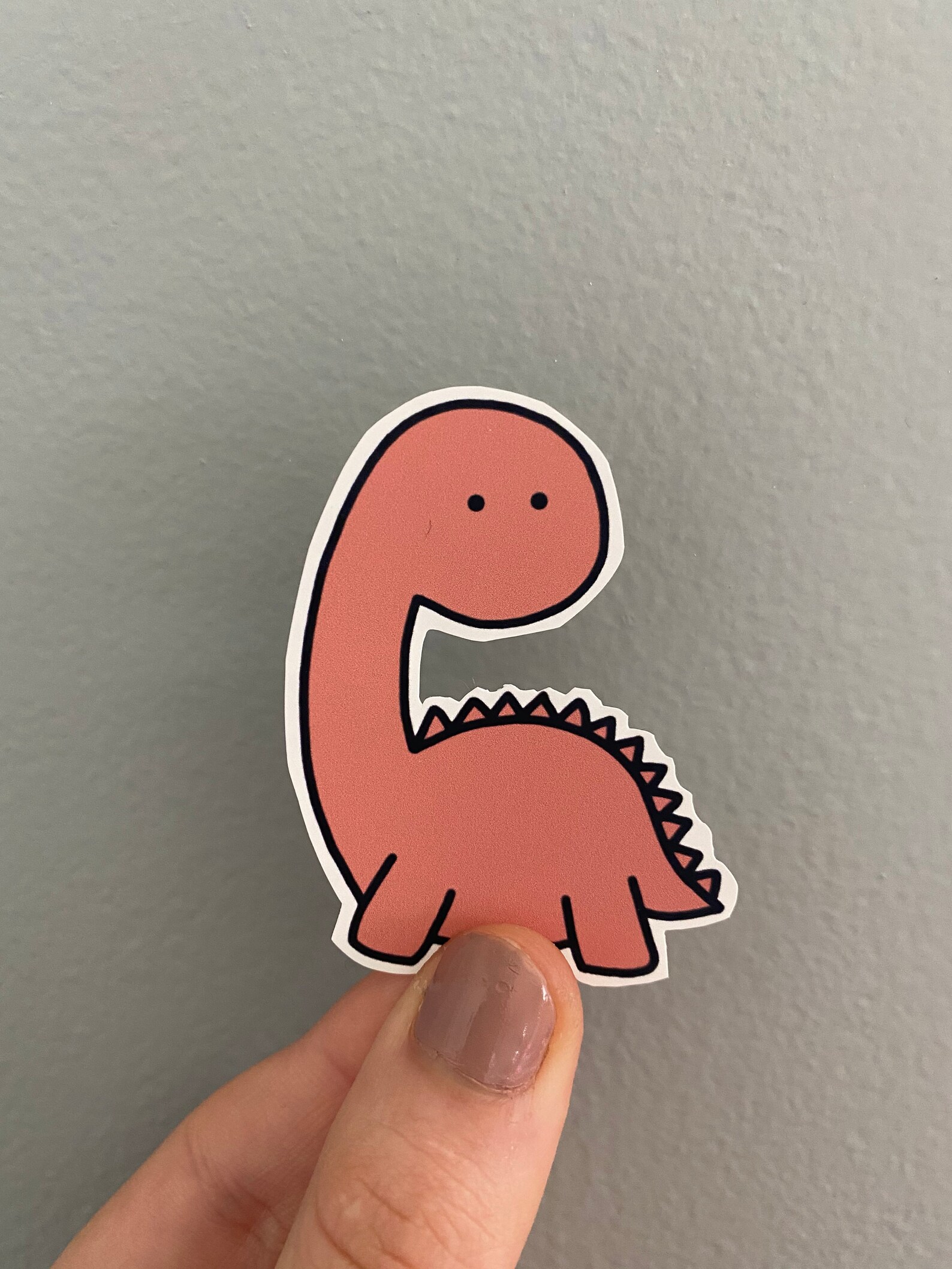 Tiny Dino Sticker Weatherproof Sticker Sticker for Kids - Etsy