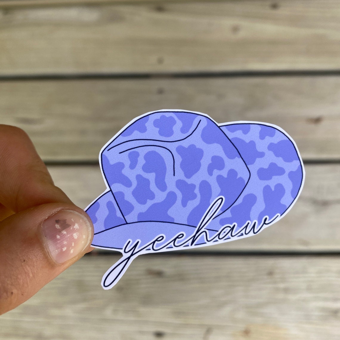 Yeehaw Cowgirl Sticker / Multiple Colors /cowgirl / Cowboy / - Etsy