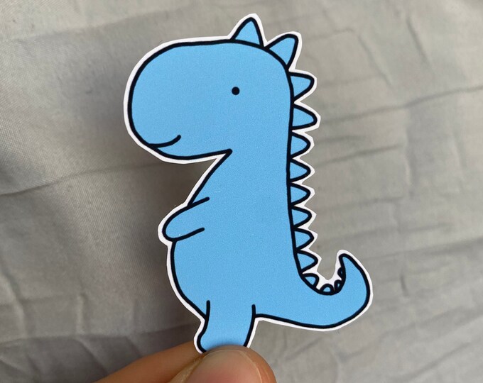 Tiny T-rex Sticker || Weatherproof Sticker || Sticker for Kids || Cute ...