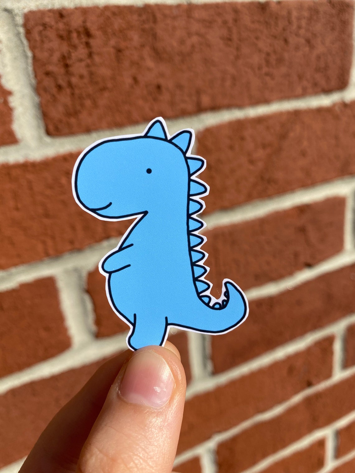 Tiny T-Rex Sticker Weatherproof Sticker Sticker for Kids | Etsy