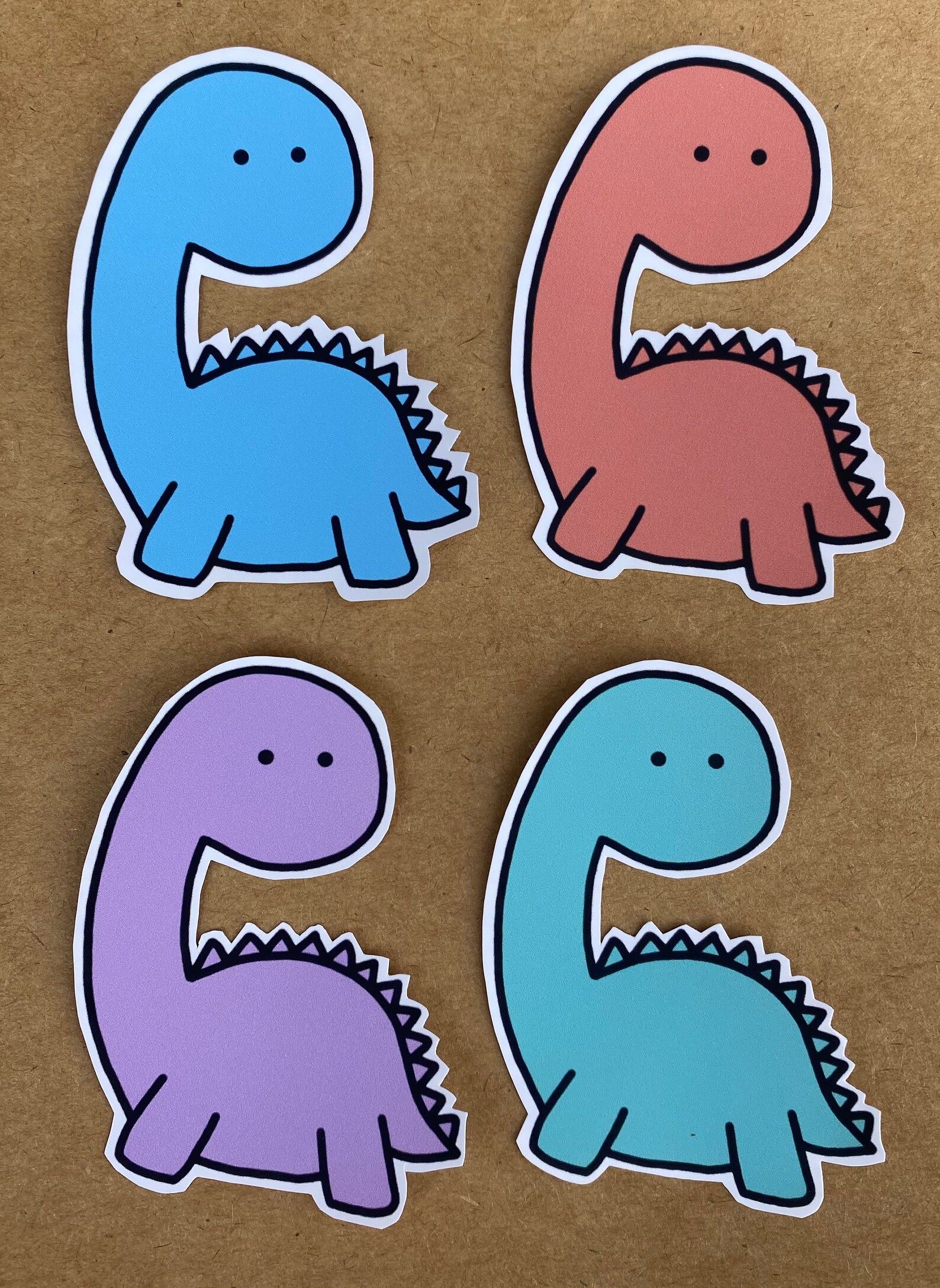 Tiny Dinosaur Sticker Pack Sticker Pack Stickers for Kids | Etsy