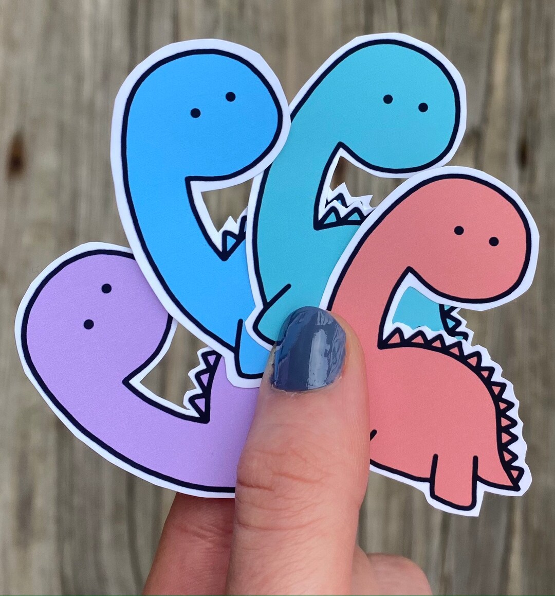 Tiny Dinosaur Sticker Pack || Sticker Pack|| Stickers for Kids ...