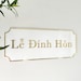 Vietnamese Wedding Sign, Le Dinh Hon, Le Vu Quy, Tea Ceremony Decor - Etsy