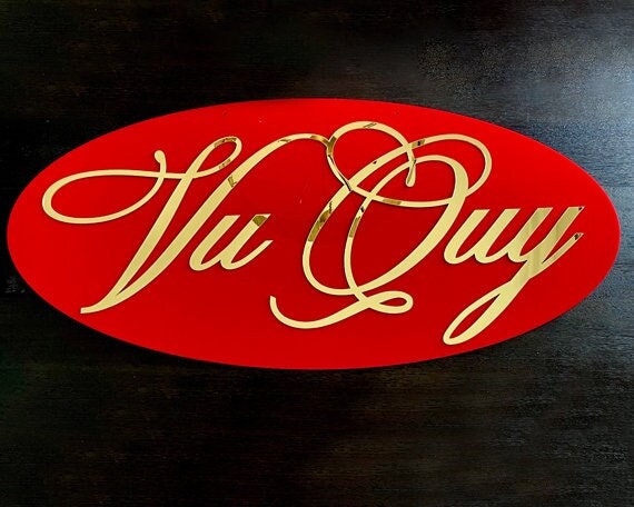 Modern Elegant Vietnamese Wedding Sign Dinh Hon Tan Hon - Etsy