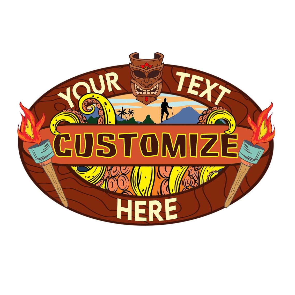 CUSTOM Survivor Themed Logo - Etsy