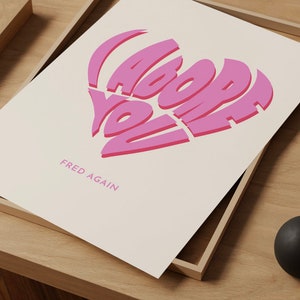 I Adore You Inspired by Fred Again.. & Obongjayar | Pink Heart ...