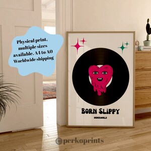 Born Slippy Inspired by Underworld Techno Disco House Music Lover Art ...
