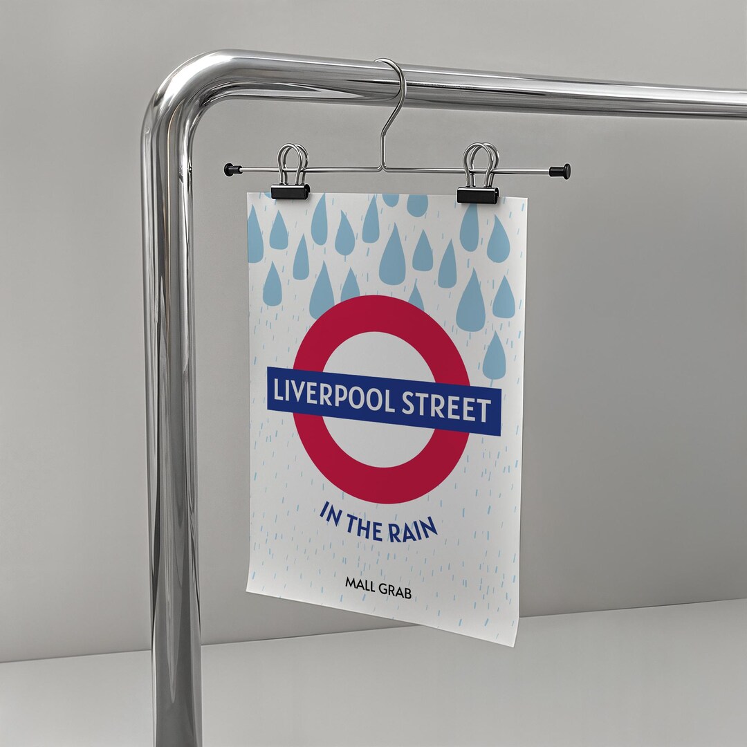 Mall Grab Art | Liverpool Street in the Rain | Melbourne DJ B Room ...