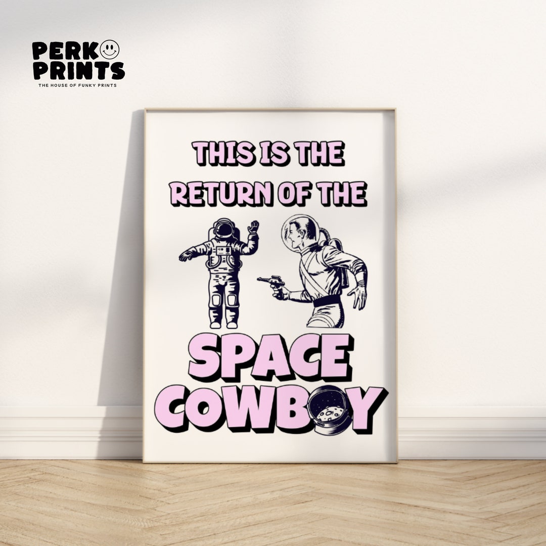 Return of the Space Cowboy Inspired by Jamiroquai Music Lover Gift 90s ...