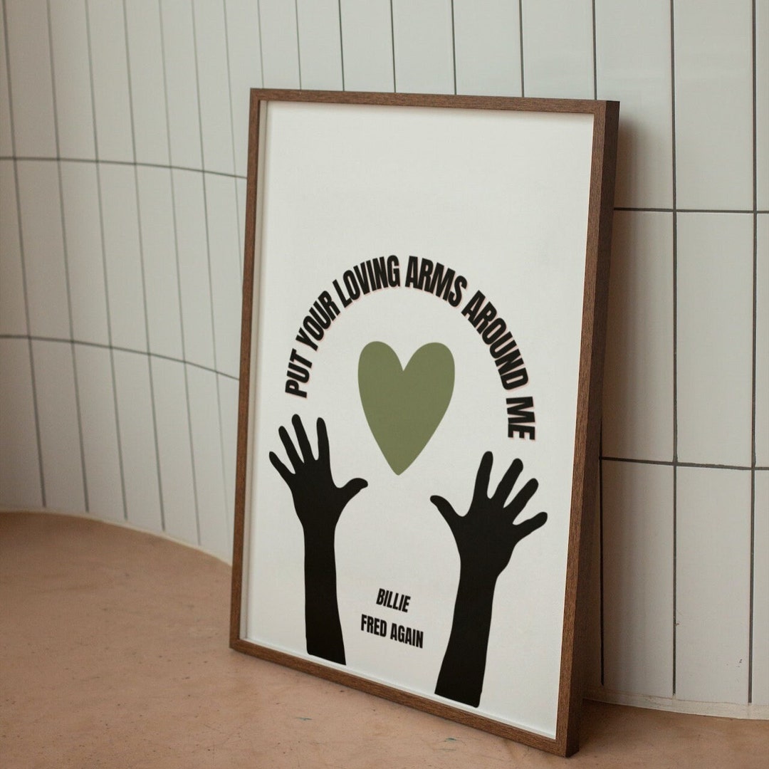 FRED AGAIN Billie Put your loving arms around me Digital - Etsy.de