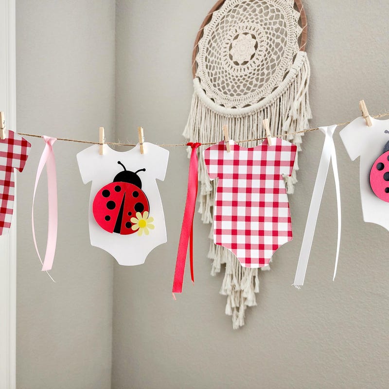 Ladybug Banner - Etsy
