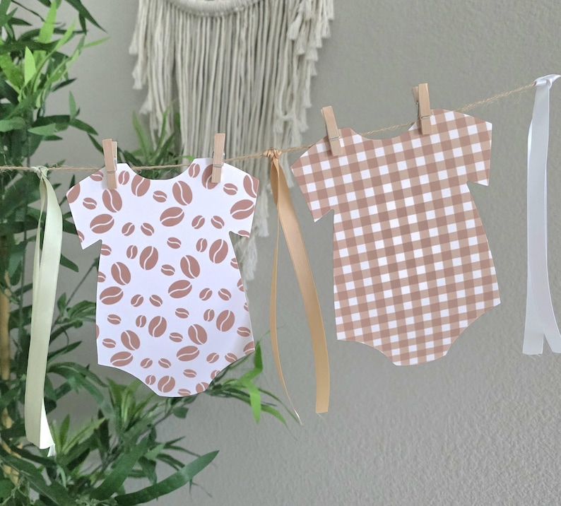 Coffee Baby Shower Banner,a Baby is Brewing Baby Shower Banner,coffee ...