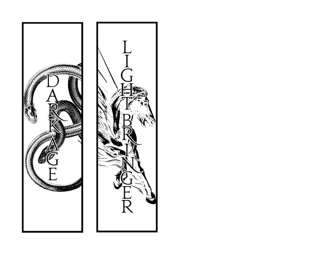 Set of 6 Printable Red Rising Bookmarks - Etsy