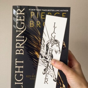 Set of 6 Red Rising - Matching Bookmarks - Etsy