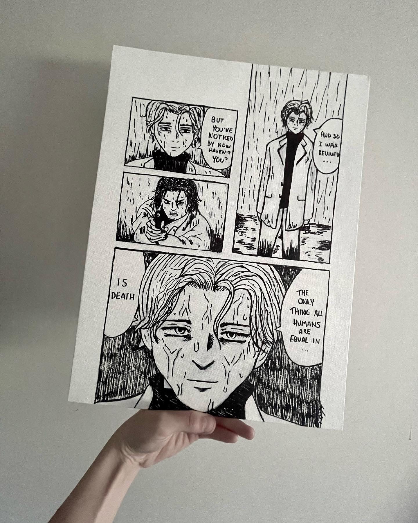 Johan Liebert - Monster Manga Art - Etsy