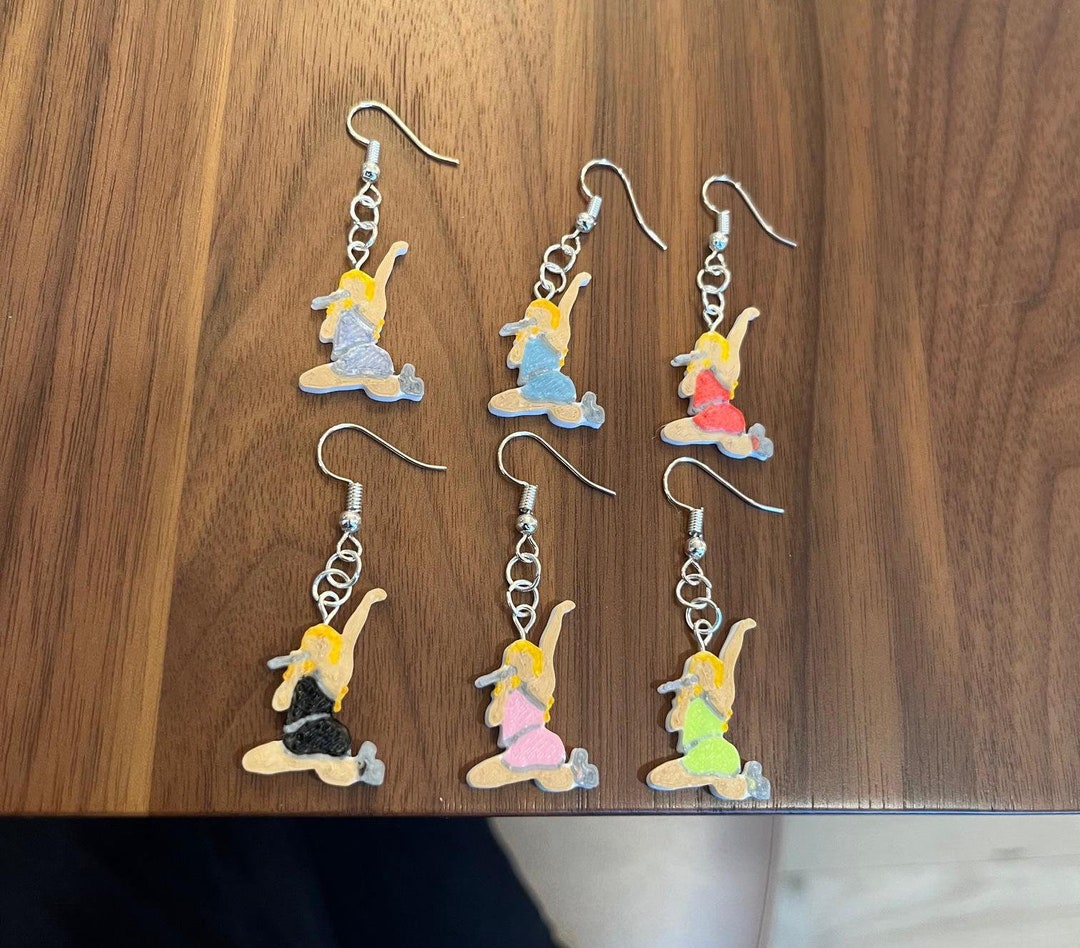 Juno Positions Sabrina Carpenter Short N' Sweet Earrings - Etsy