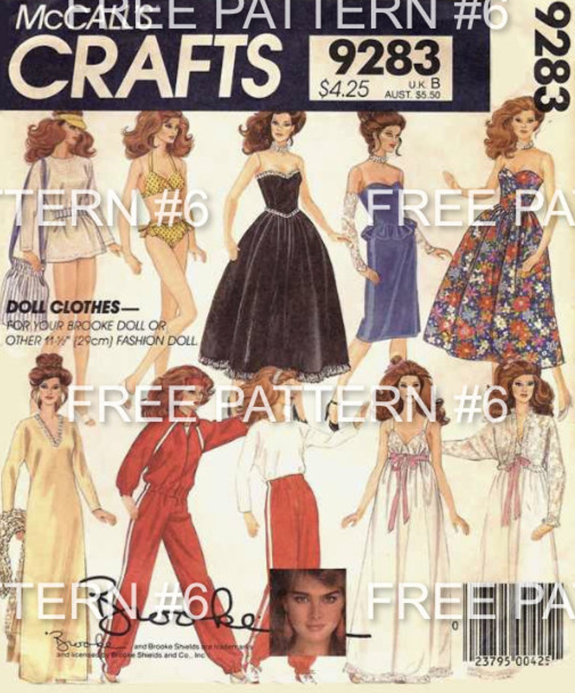 Simplicity 5755 Sewing Patterns for Dummies 11 1/2 Fashion - Etsy