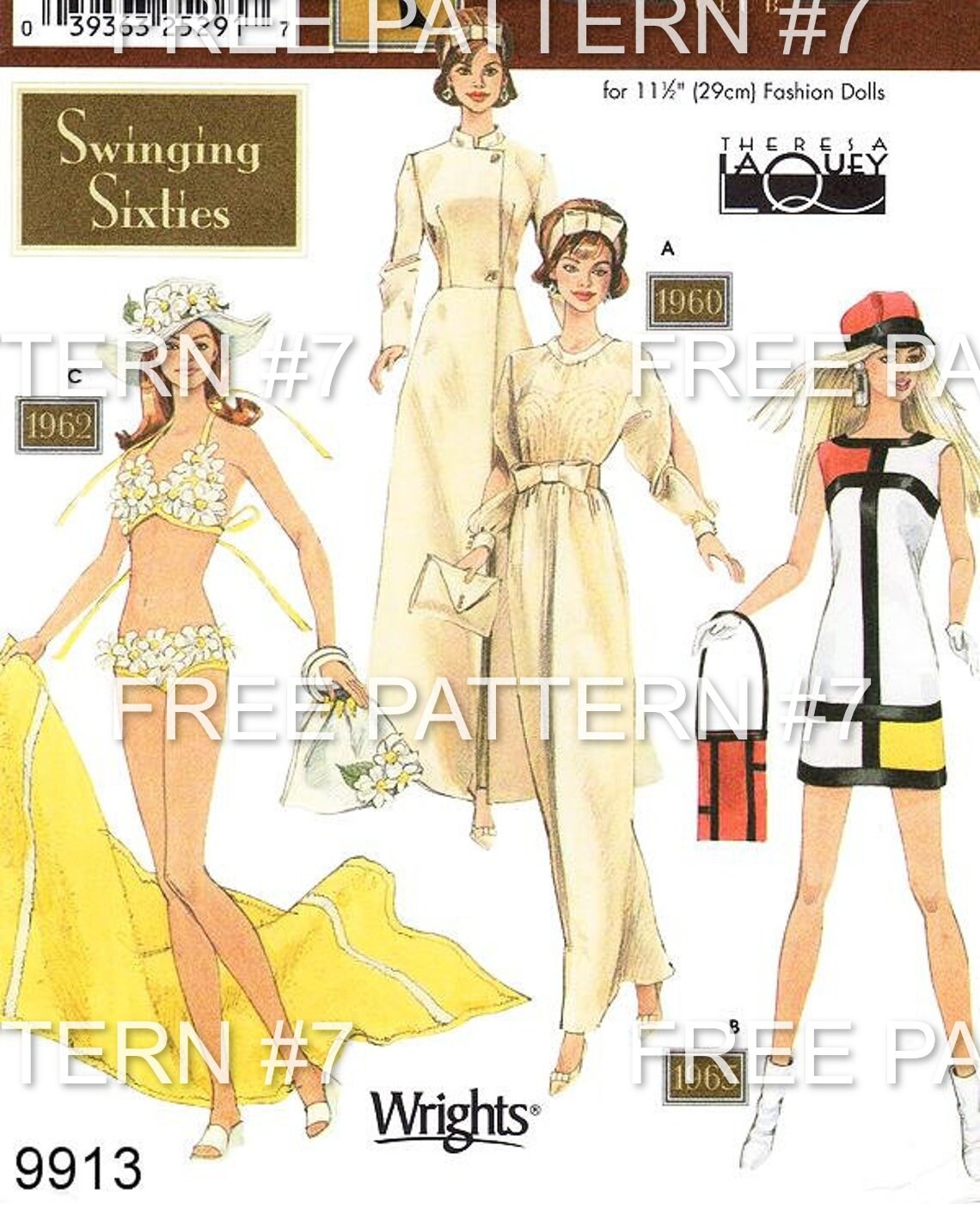 Simplicity 5755 Sewing Patterns for Dummies 11 1/2 Fashion - Etsy