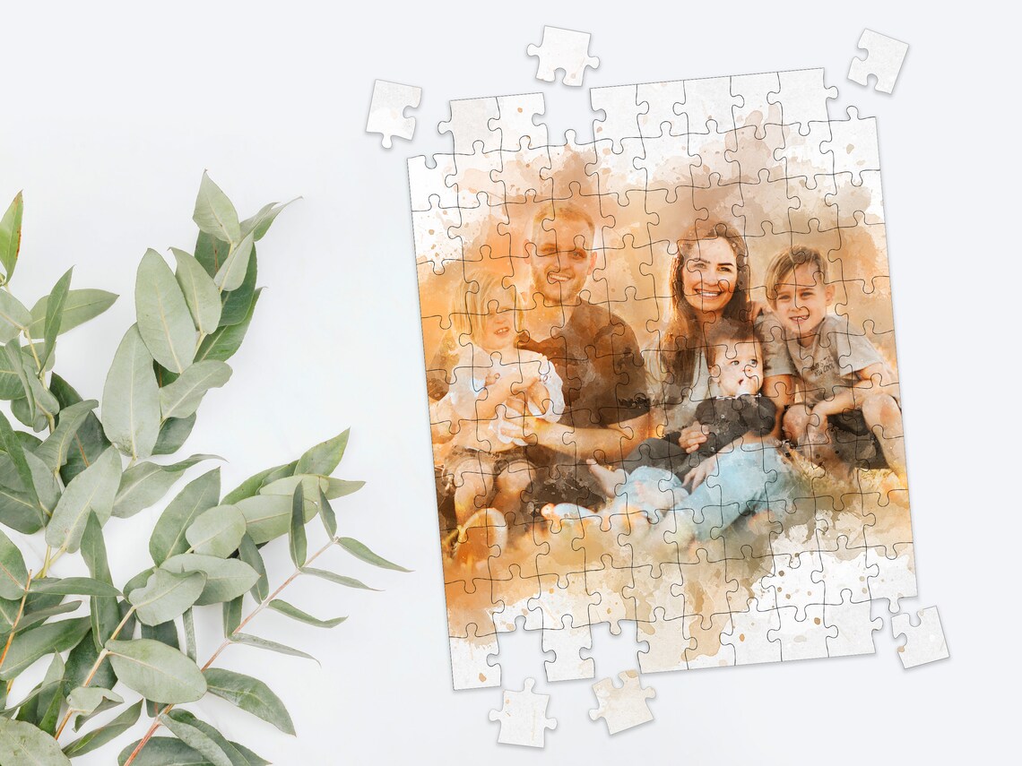 Custom Jigsaw Picture Puzzle From Photo Gift for Kids Gift for | Etsy