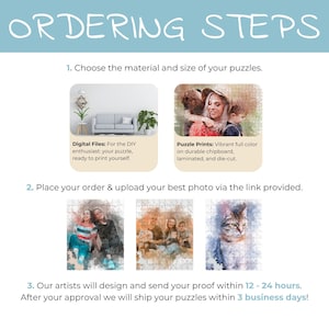 Custom Jigsaw Picture Puzzle From Photo Gift for Kids Gift for Her ...