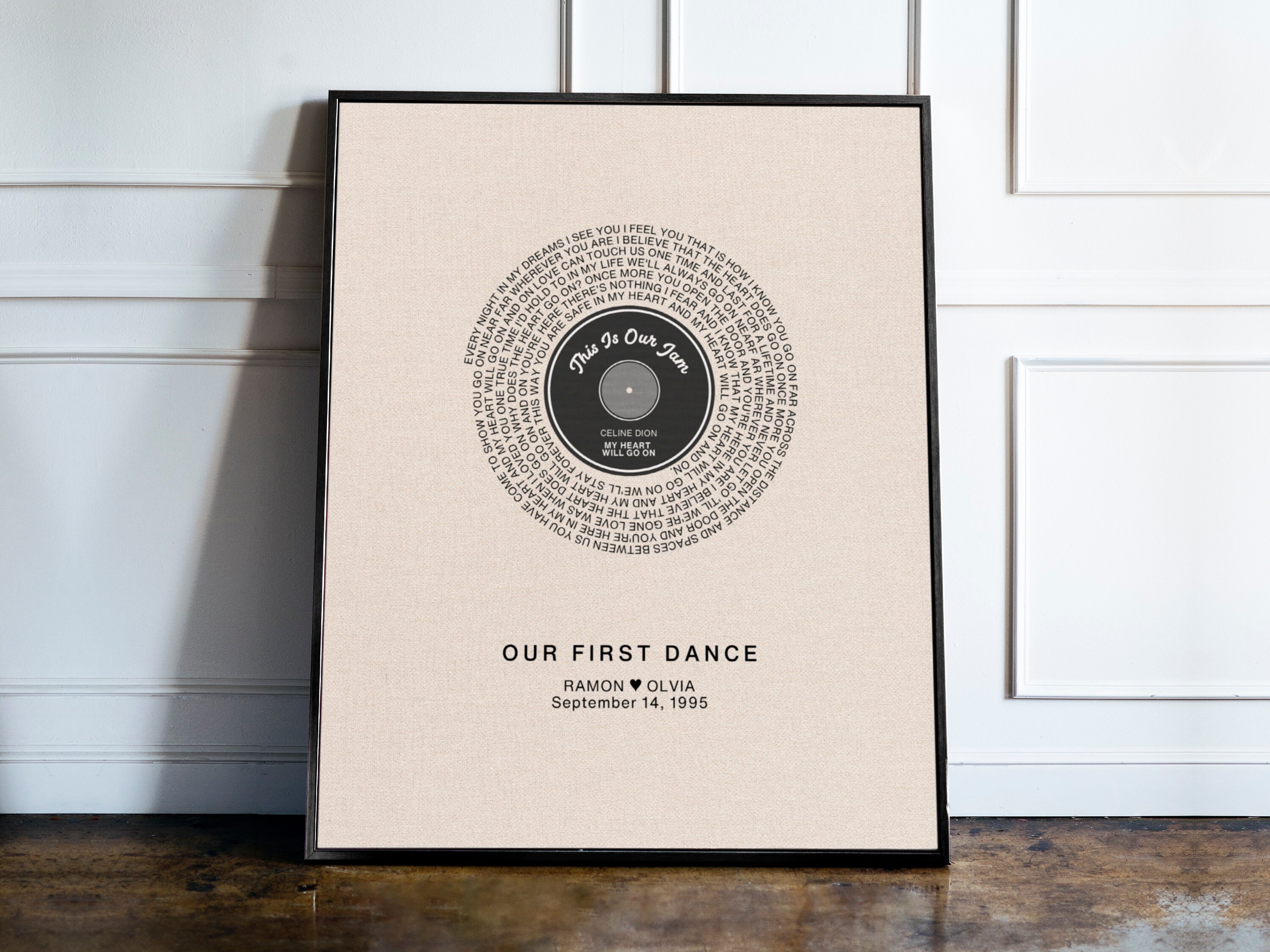 Song Lyrics Wall Art Song Lyric Poster First Dance Music Etsy Song Lyrics Wall Art Song Lyric Poster First Dance Music Etsy